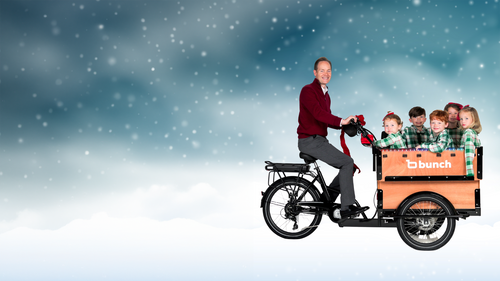 Bunch Bikes | Electric Cargo Bikes | Front Load Family 3-Wheel Trikes