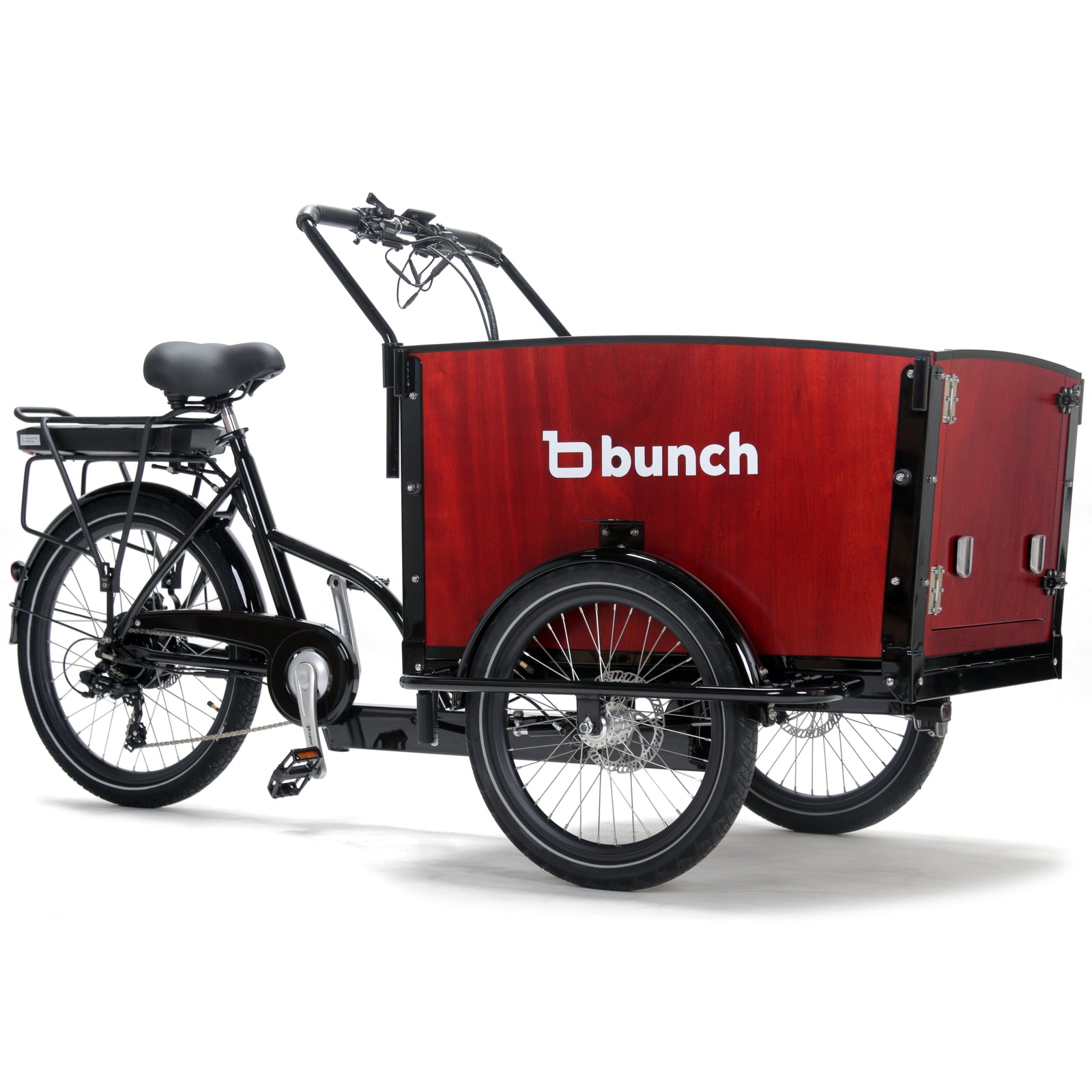 Bunch Bikes | Electric Cargo Bikes | Front Load Family 3-Wheel Trikes