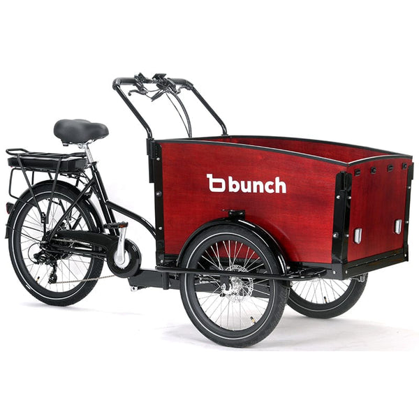 Bunch Bikes | Electric Cargo Bikes | Front Load Family 3-Wheel Trikes
